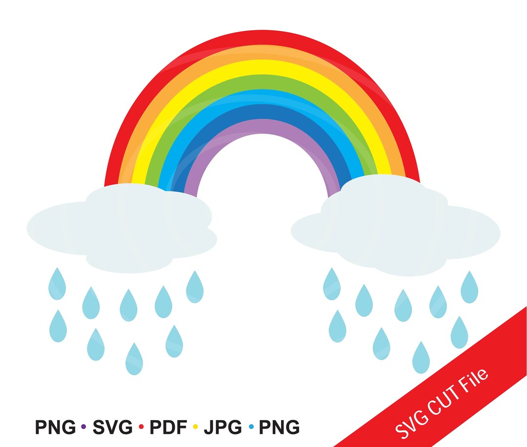 INSTANT Download. Rainbow Clip Art Image 2. Personal and Commercial Use ...