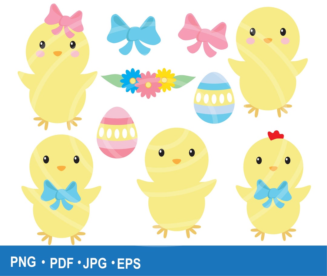 INSTANT Download. Easter Clip Art 4. Personal and Commercial Use. - Etsy