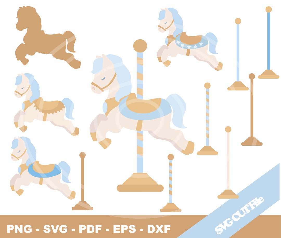 Instant Download. Carousel Clip Art 2. Personal and Commercial Use - Etsy