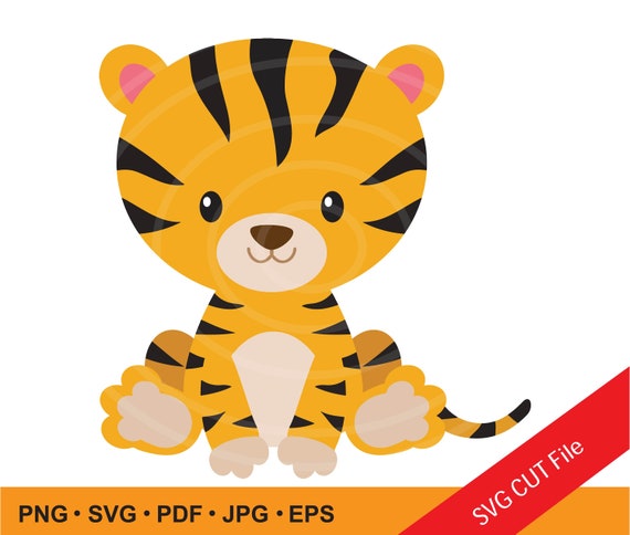 INSTANT Download. Tiger Clip Art Image. Personal and - Etsy
