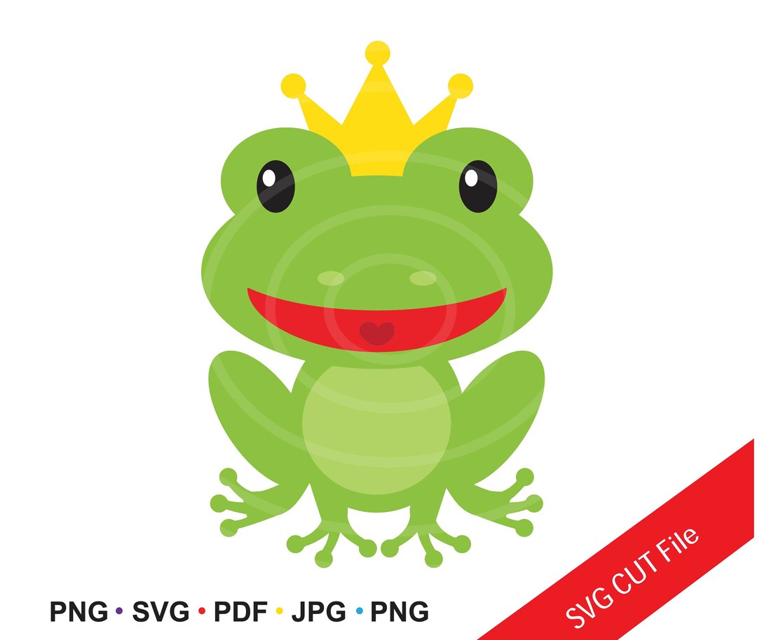 INSTANT Download. the Frog Prince Clip Art Image. Personal and ...