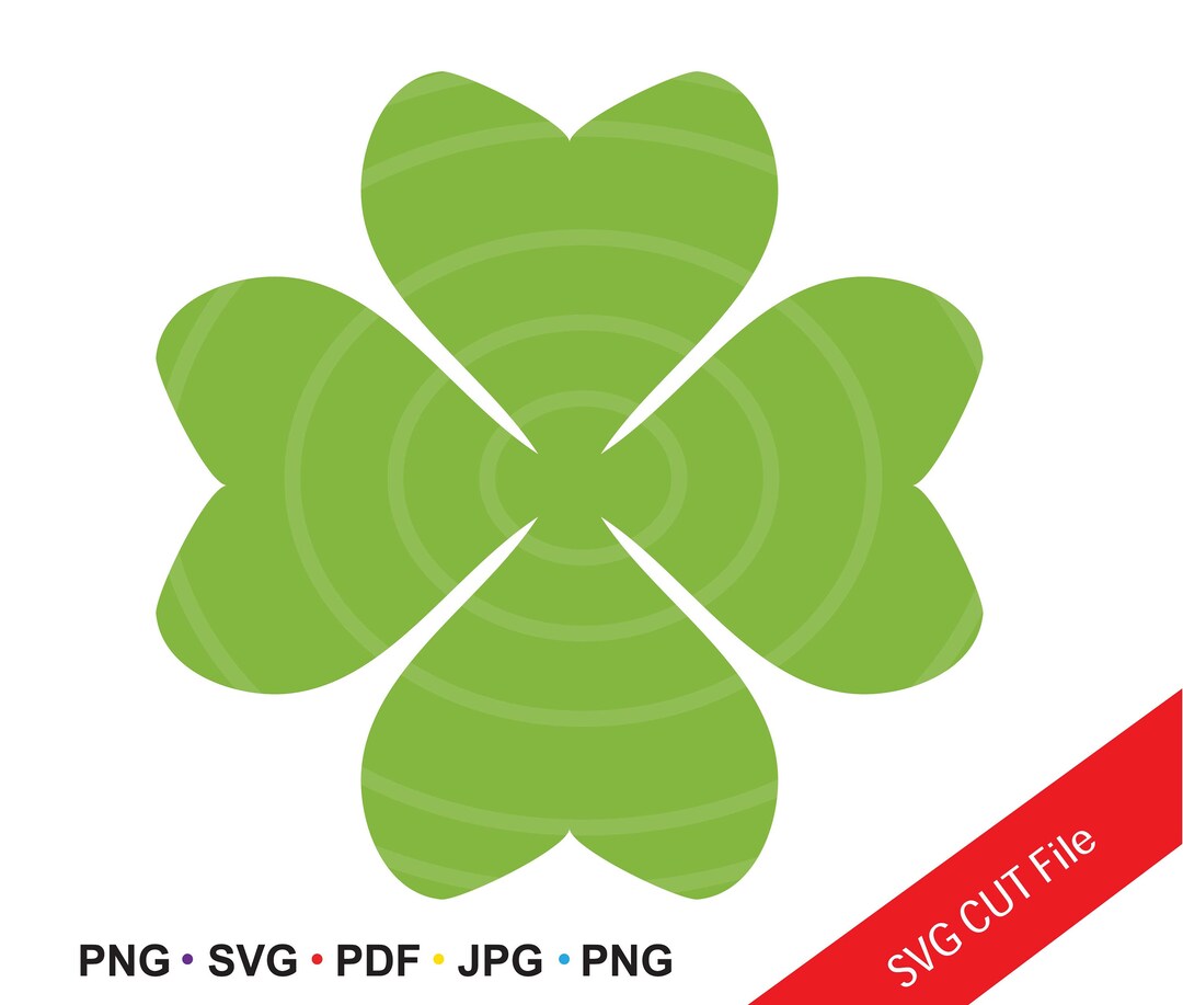 INSTANT Download. Four Leaf Clover Clip Art Image. Personal and ...