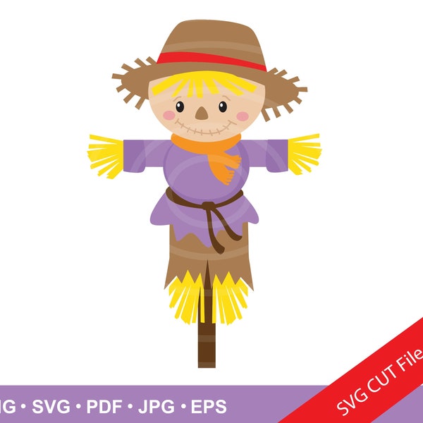 Scarecrow Face Svg - Etsy