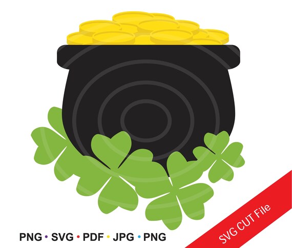 Pot Of Gold Clip Art