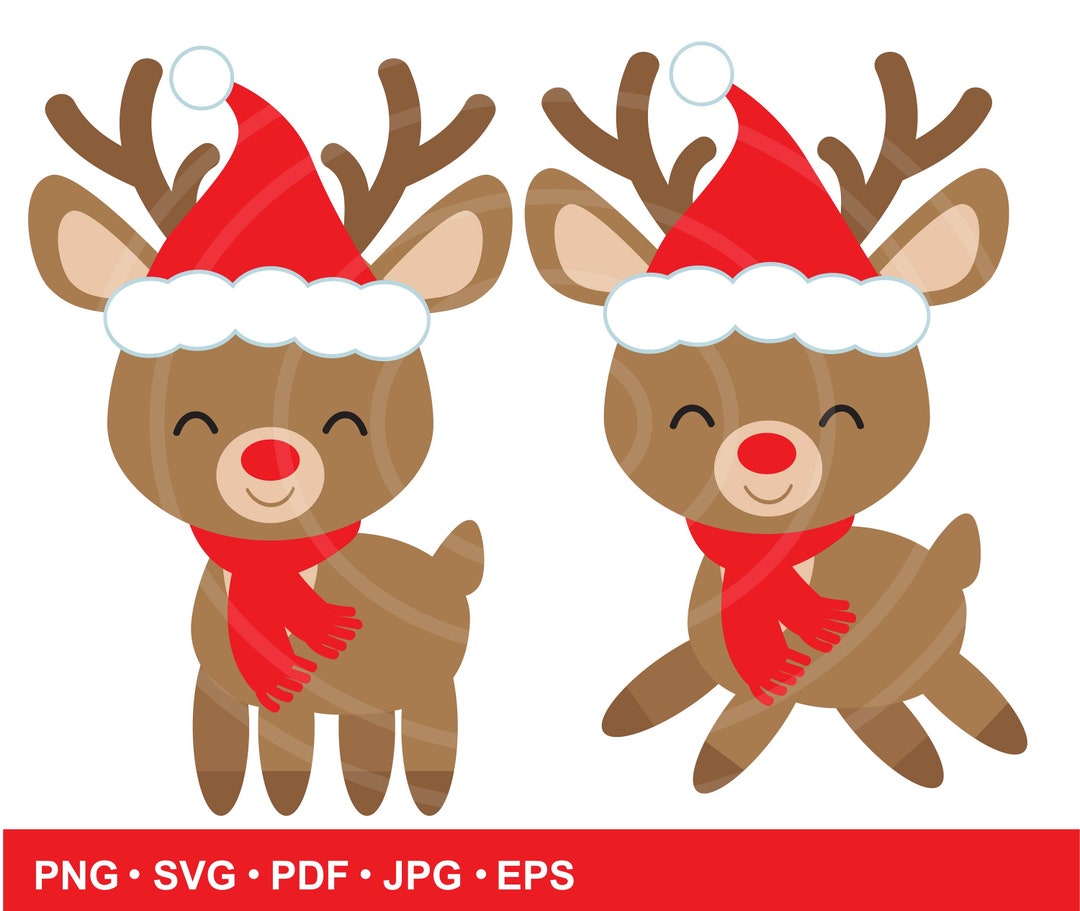 INSTANT Download. Reindeer Clip Art 8. Personal and Commercial Use. - Etsy