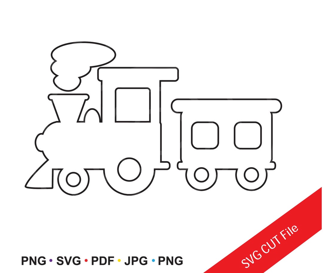 INSTANT Download. Train Silhouette Image 2. Personal and Commercial Use ...