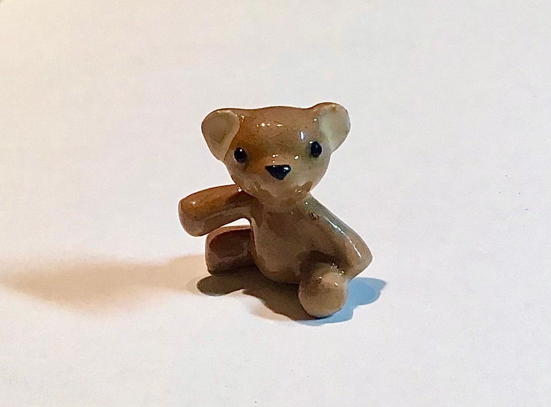 Hagen-renaker Miniature TEDDY BEAR - Etsy