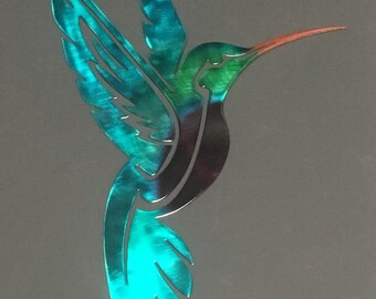 Metal hummingbird | Etsy