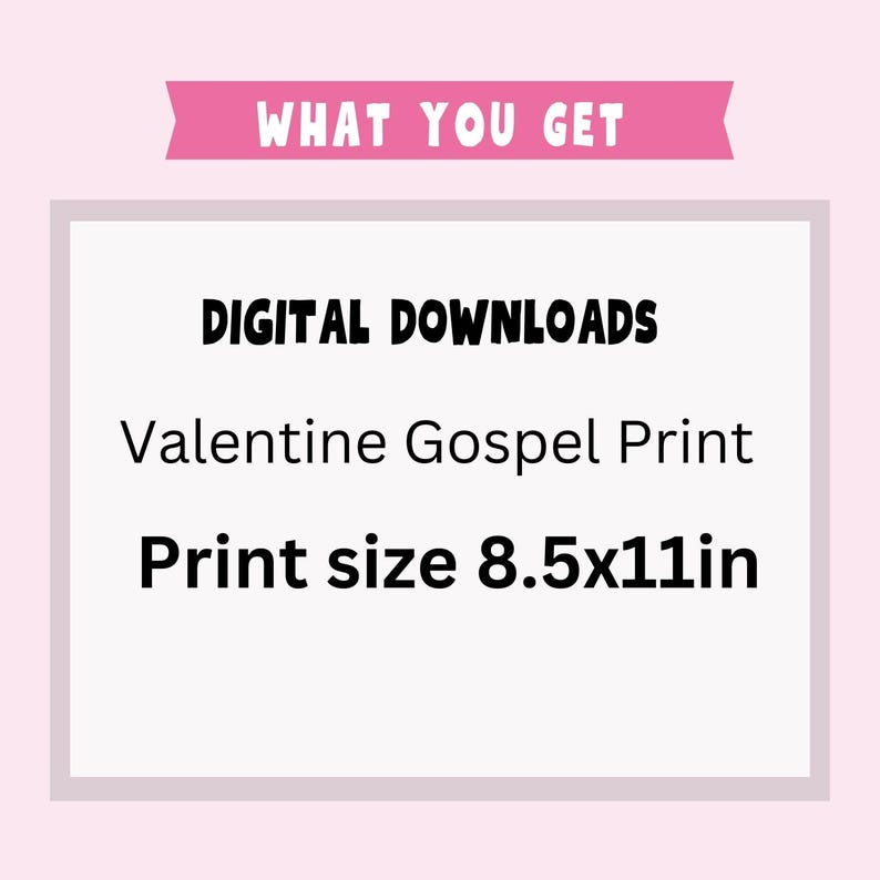 Cow Valentine's Day Gospel Tract | Christian Printable for Kids ...