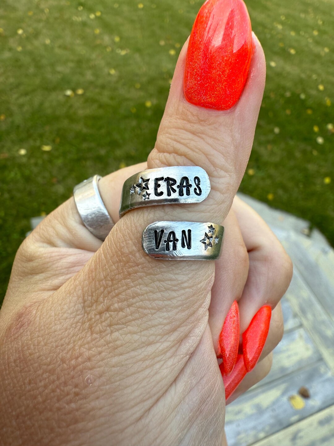 Eras Tour Ring Adjustable Jewelry Custom T Swift Taylor Ring Custom ...