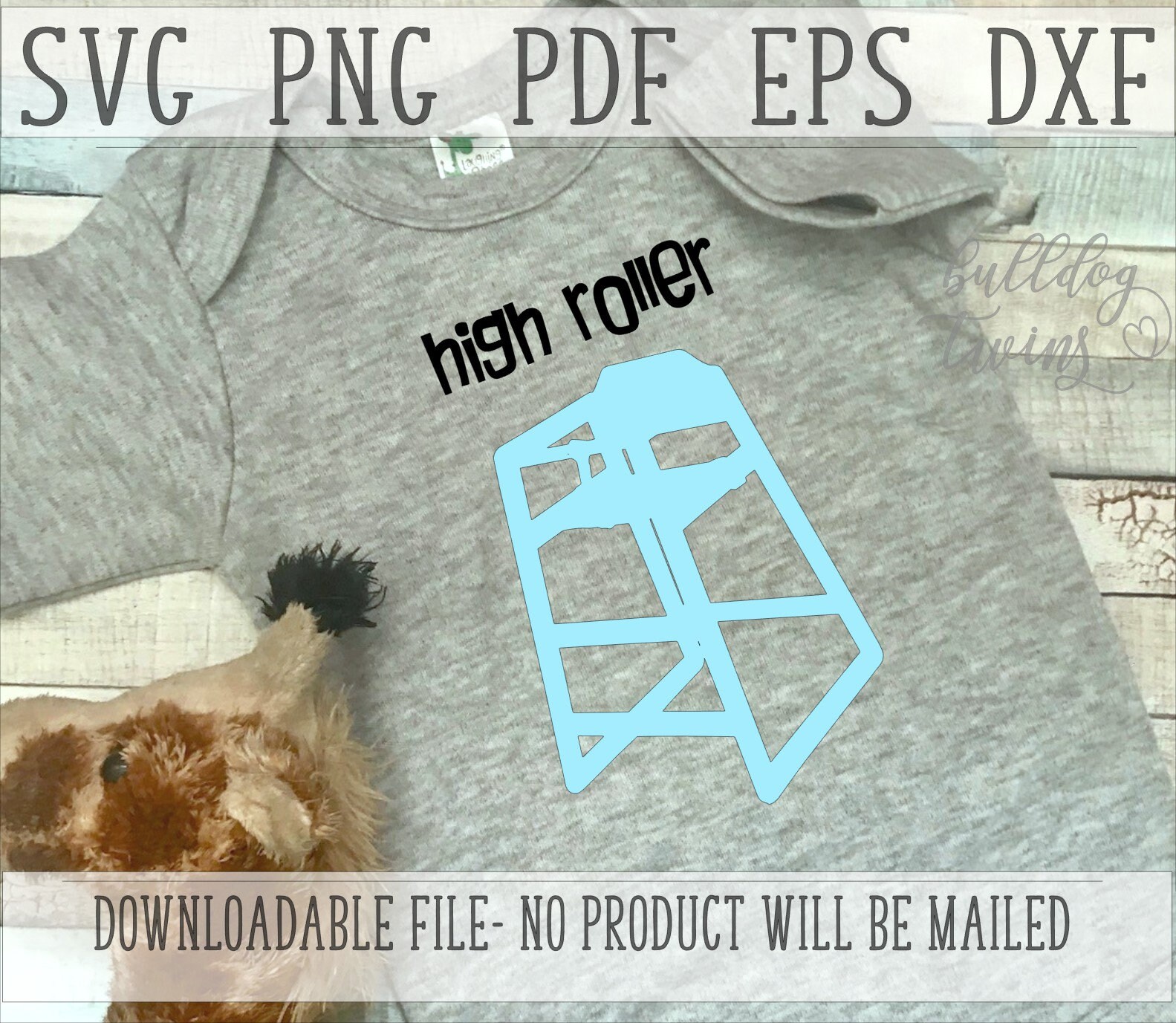 High Roller SVG Baby High Chair Clipart Baby Bodysuit Cut | Etsy