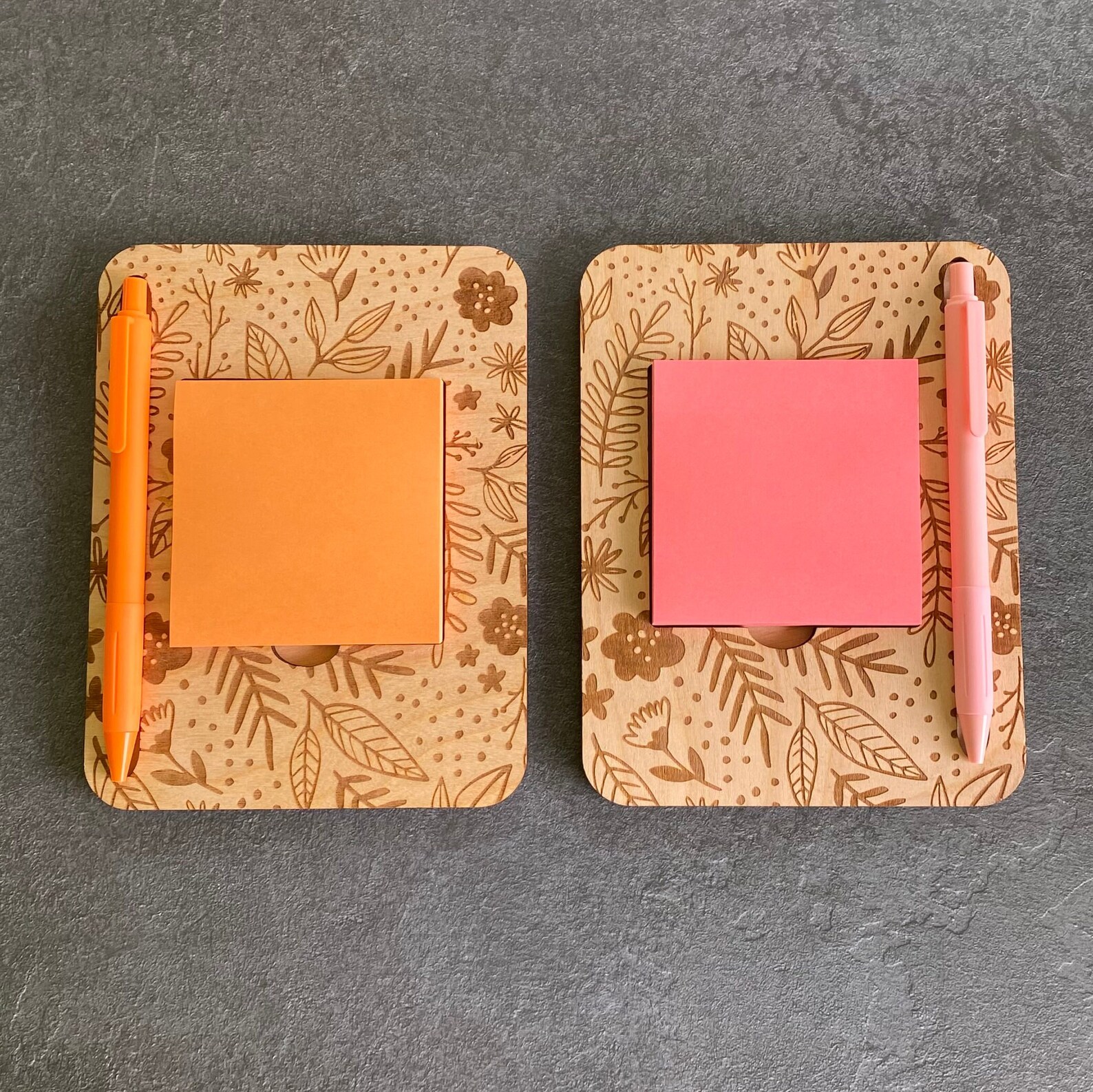 Sticky Note Pad Holder, Desk Note Pad Holder, New Job Gift ...