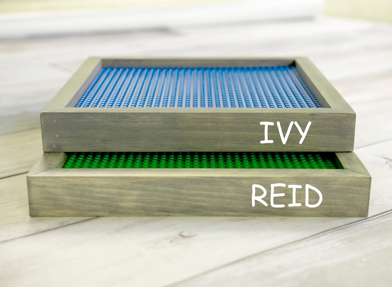 Personalized Building Block Tray Baseplate Kids Tray Table | Etsy