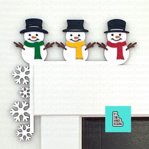 Christmas Candy Door Corner Topper: 3D Layered Decor - Etsy