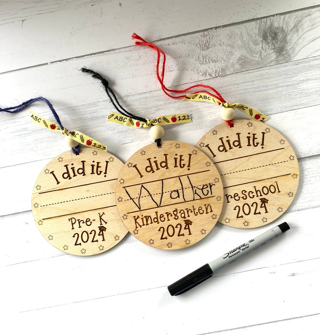 Personalized Kindergarten Graduation Ornament Gift, Personalized ...