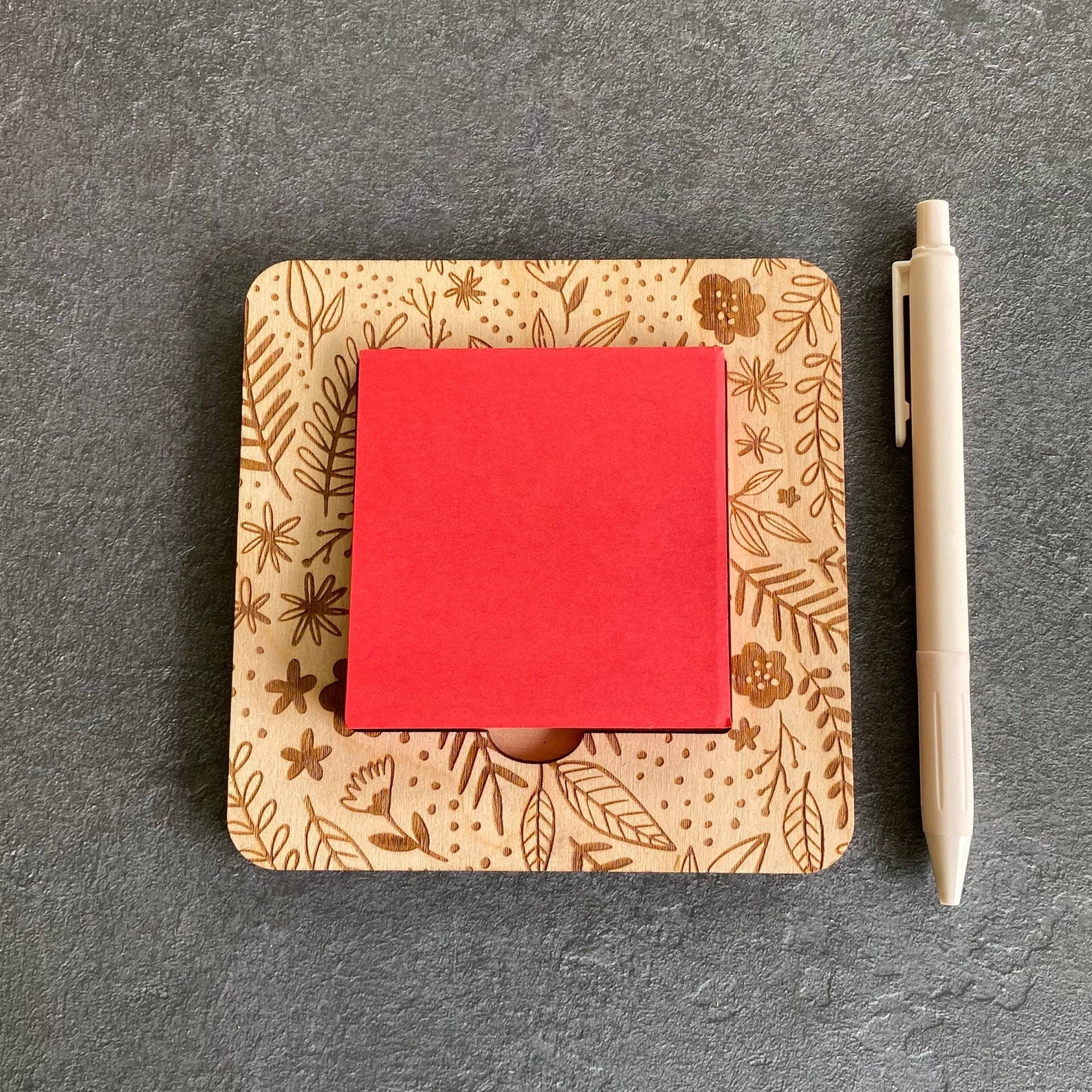 Sticky Note Pad Holder, Desk Note Pad Holder, New Job Gift ...