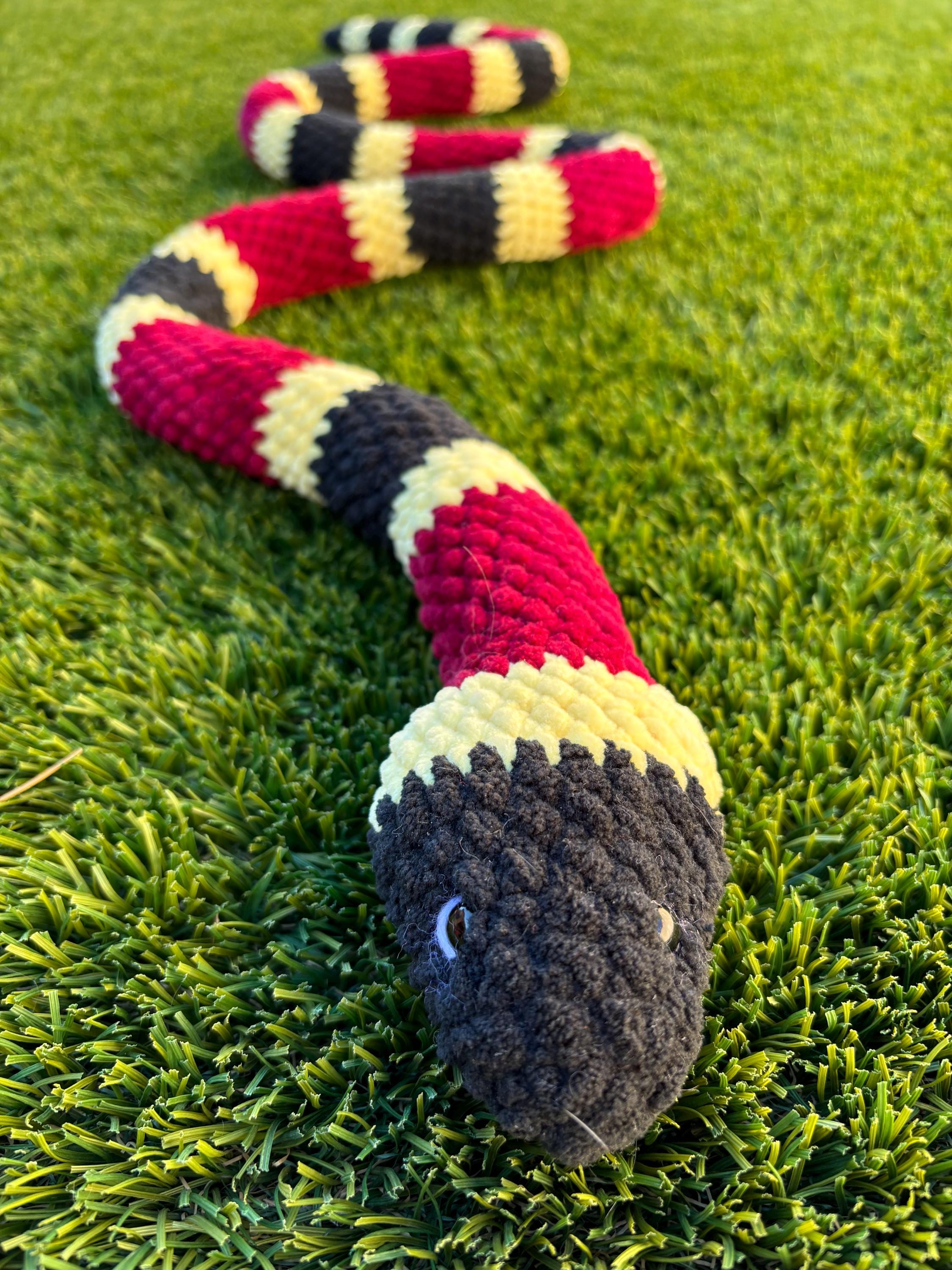 Coral Snake Crochet Pattern | Amigurumi | PDF File - Etsy