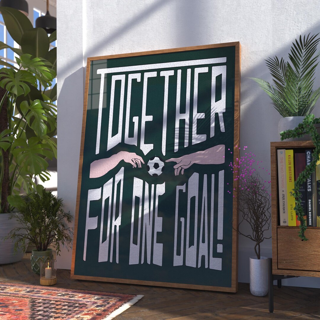 Soccer Teamwork Print: Sports Motivation Quote (digital Download) - Etsy