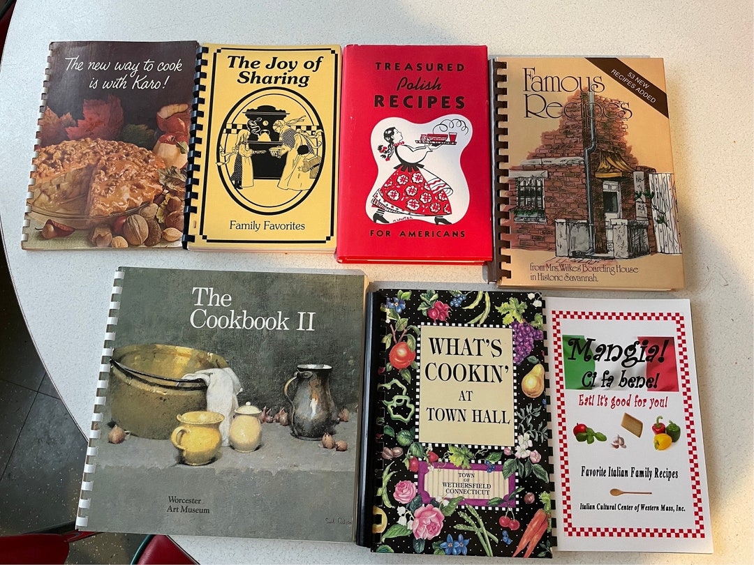 Vintage Regional Cookbooks, Locally Recipe Books, Cookbooks, Farmhouse ...