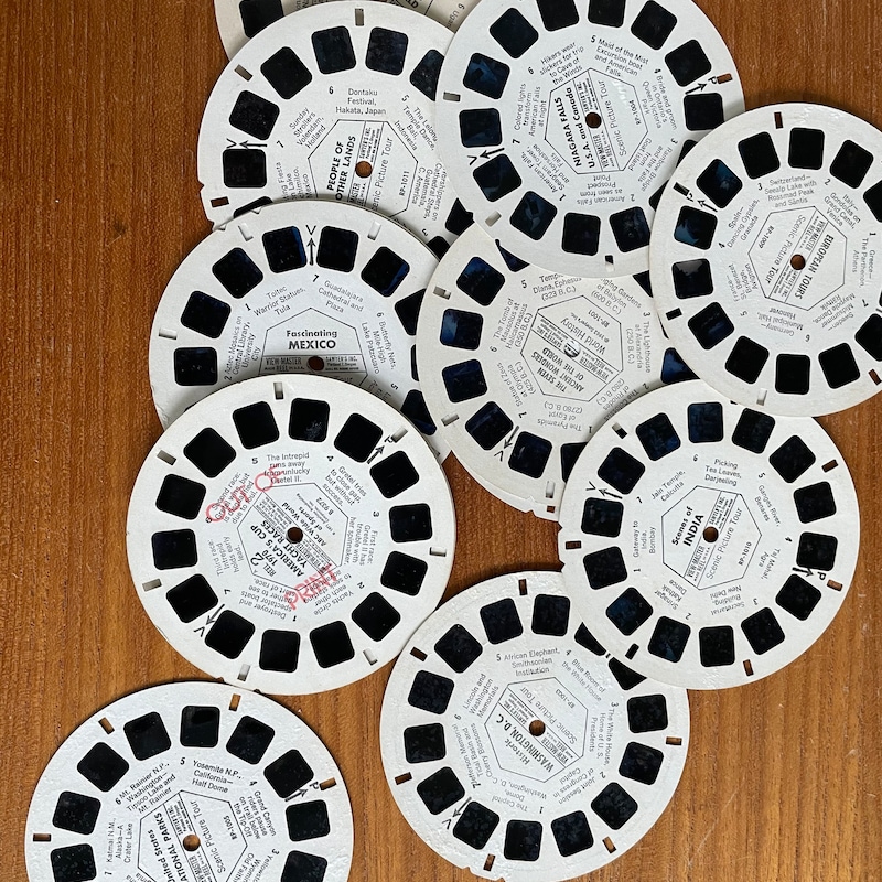 Viewmaster Reels - Etsy