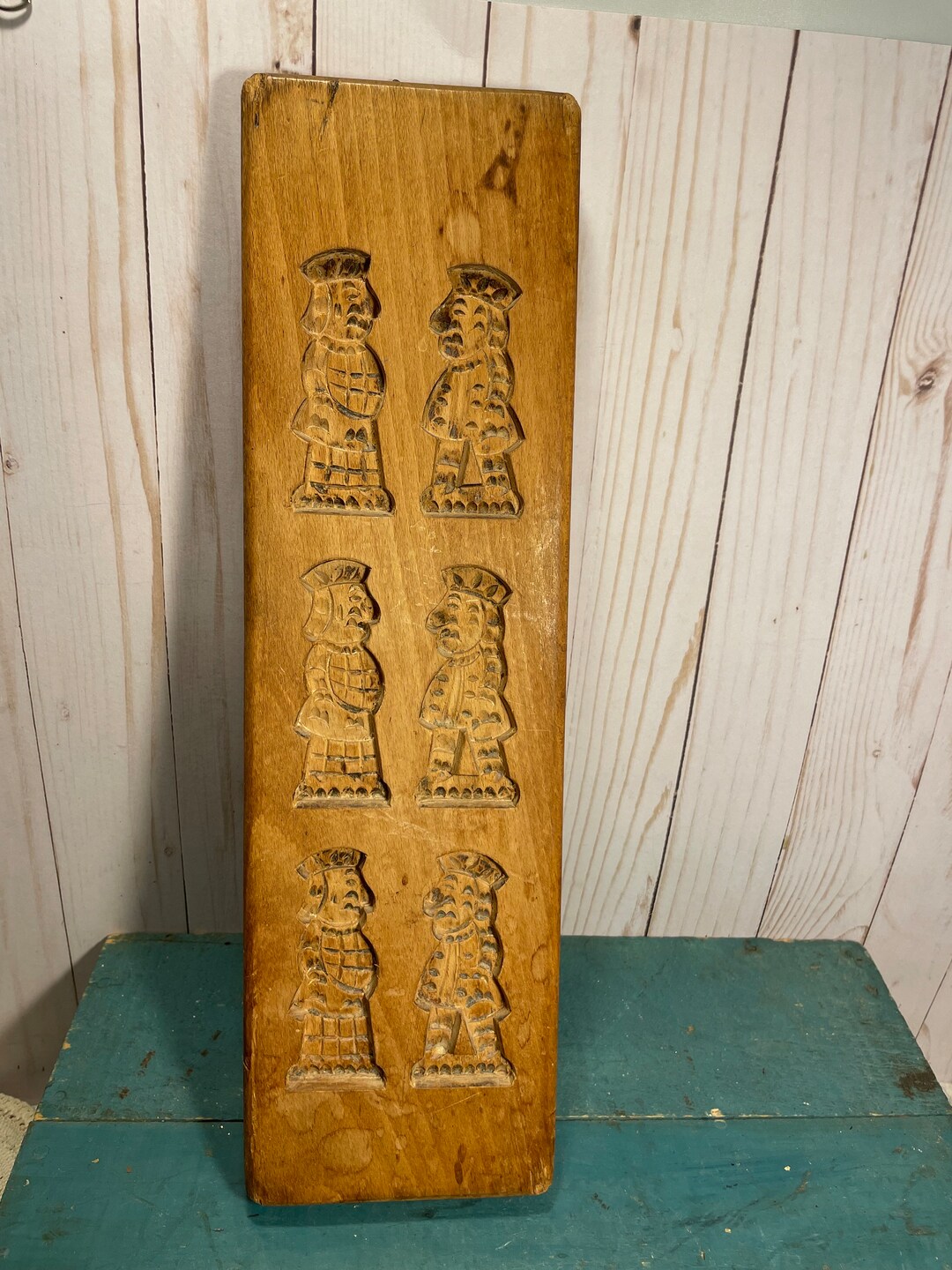 Antique Double Sided Springerle, 20 Inches Wooden Cookie Mold, Bakery ...
