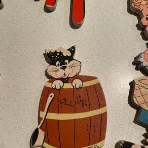 Vintage Nursery Wall Art, Dolly Toy Co, Pressed Cardboard Plaque ...