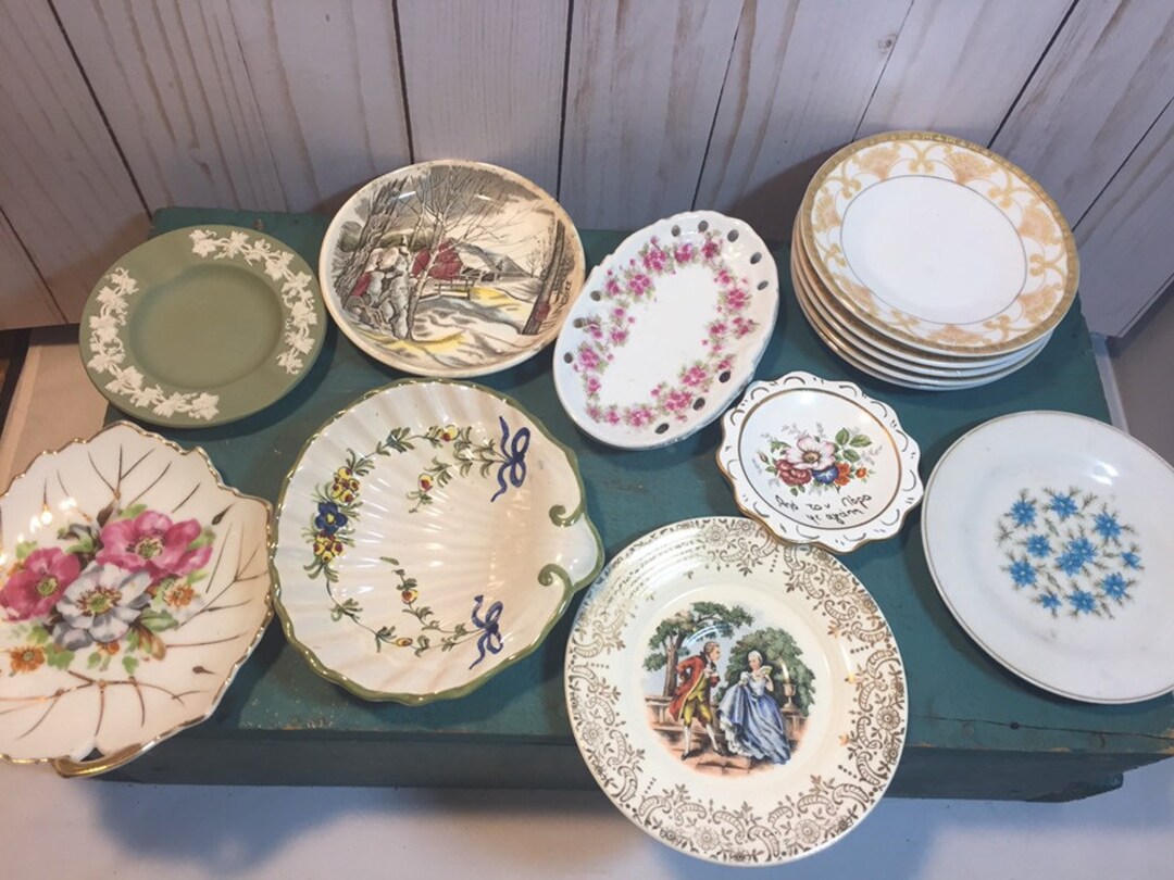 Butter Pats, Butter Plates, Small Porcelain Dishes, Perfect for Bureau ...