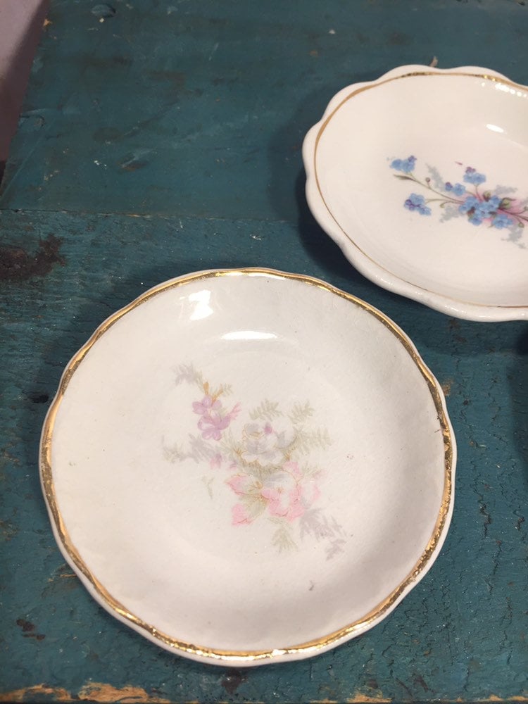 Vintage Butter Pat Butter Plate Tiny Plate Small | Etsy