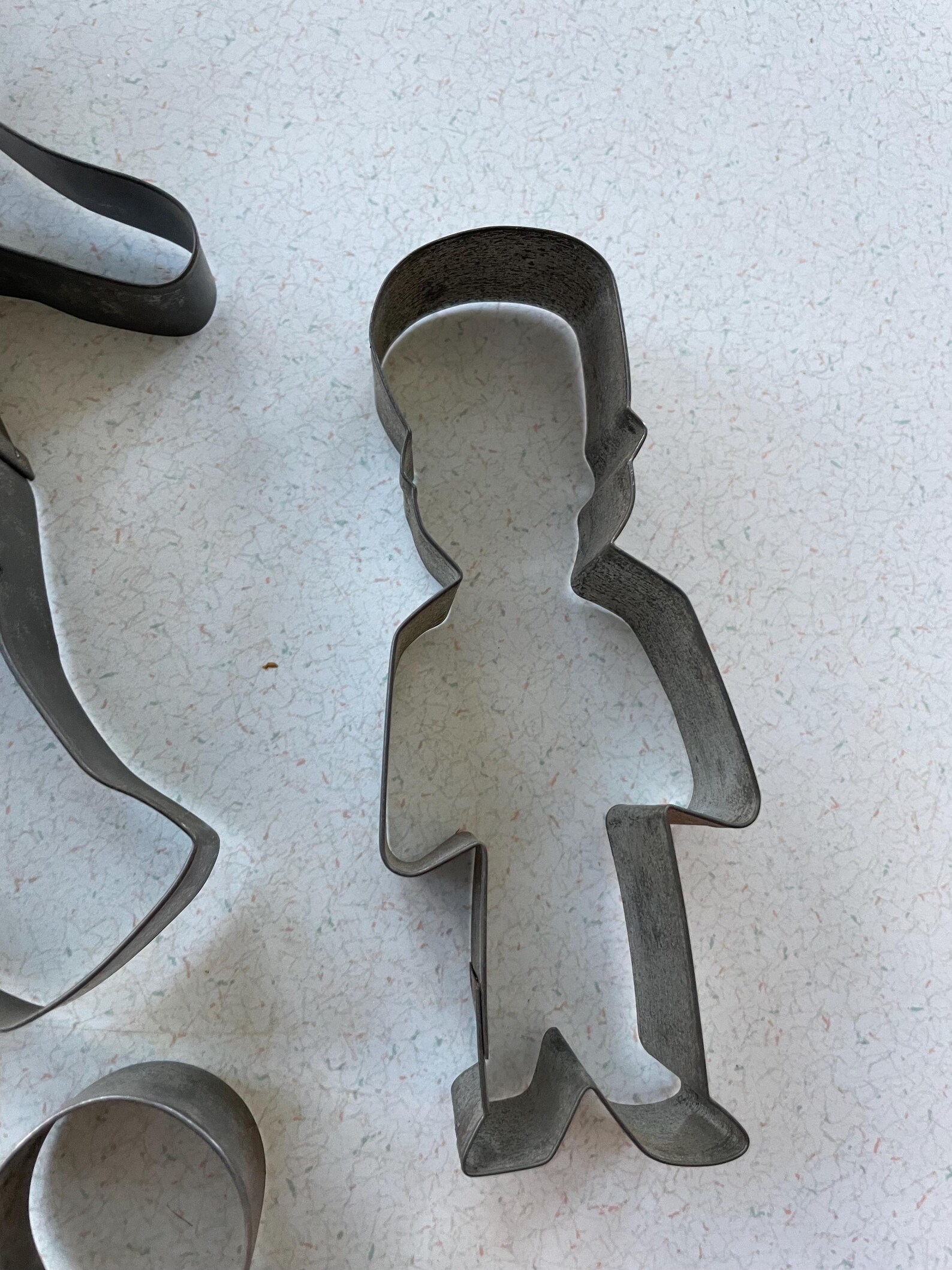 Vintage Metal Cookie Cutters, Gingerbread Men, Christmas Cookies, Cooky ...