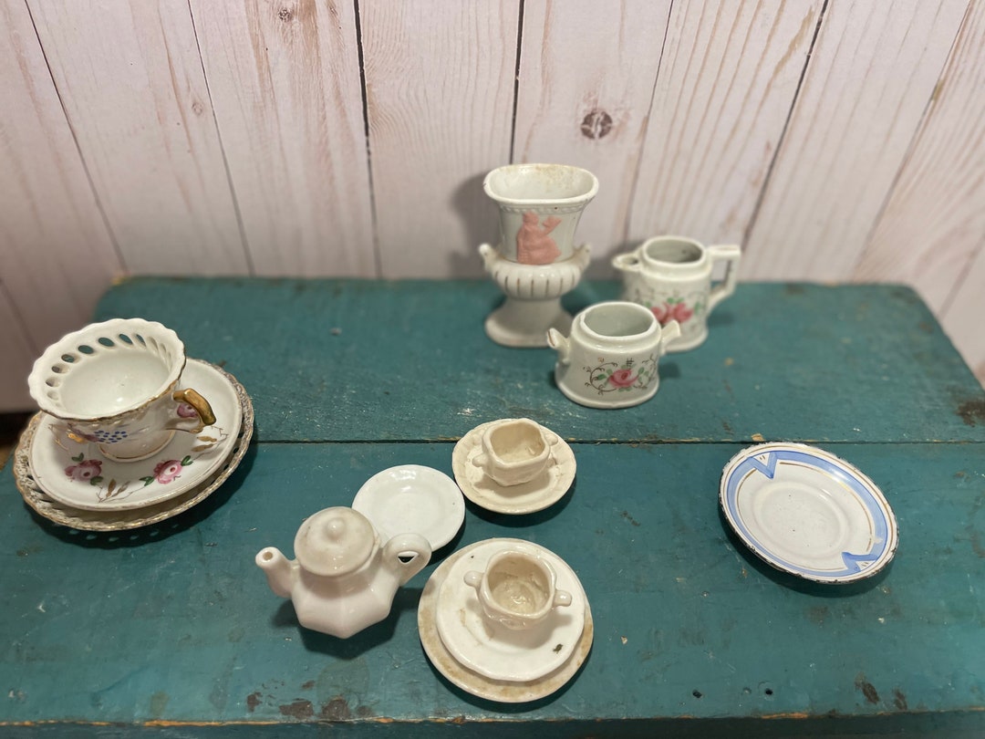 Vintage Child Tea Set, Buyers Choice, Doll Sized Toy China Set ...