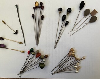 Victorian Hat Pins - Etsy