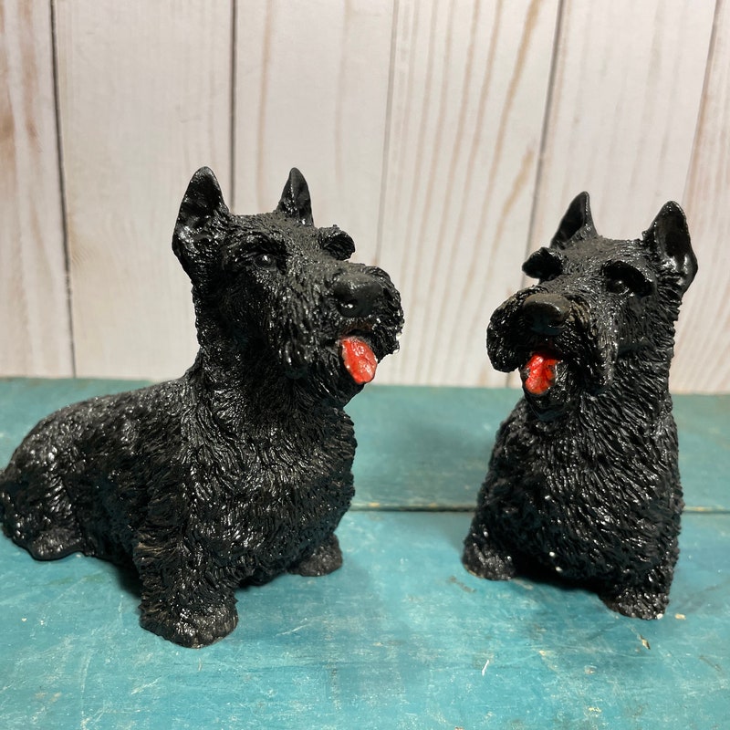 Porcelain Scottie Dogs - Etsy