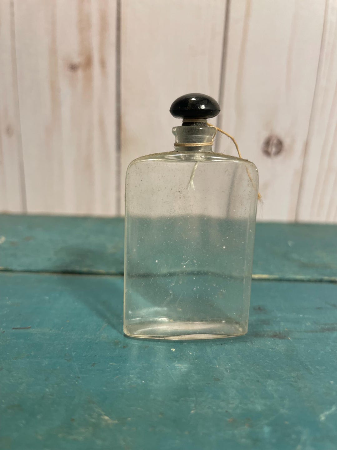Antique Glass Vial With Bakelite Stopper, New Old Stock, Perfume Bottle ...