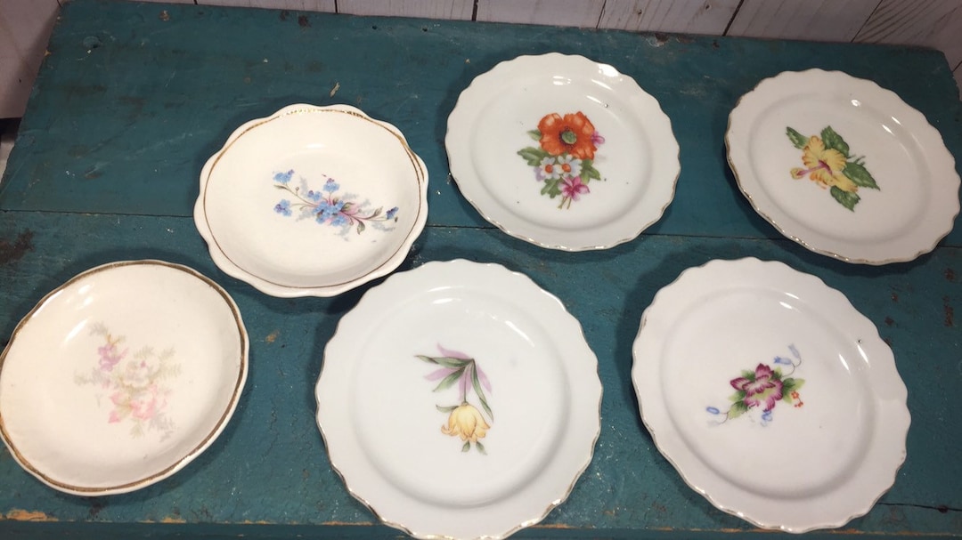 Vintage Butter Pat, Butter Plate, Tiny Plate, Small Dishes,trinket Tray ...
