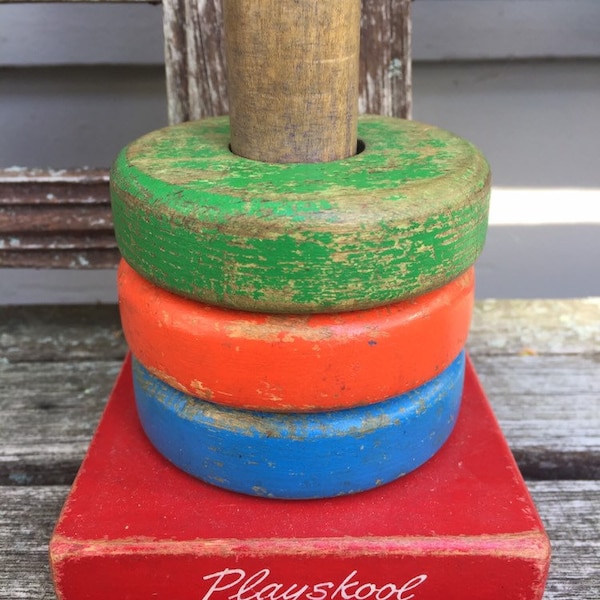 Wooden Ring Stacker - Etsy