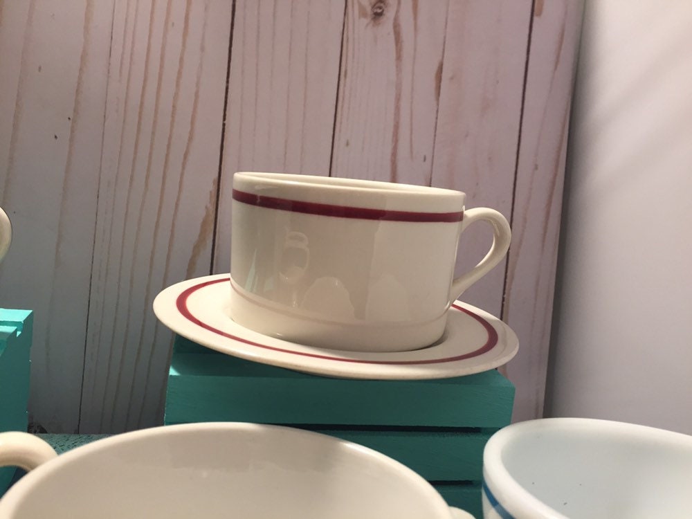 Vintage Diner Style Coffee Mugs Buyers Choice Farmhouse - Etsy