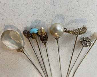 Victorian Hat Pins - Etsy