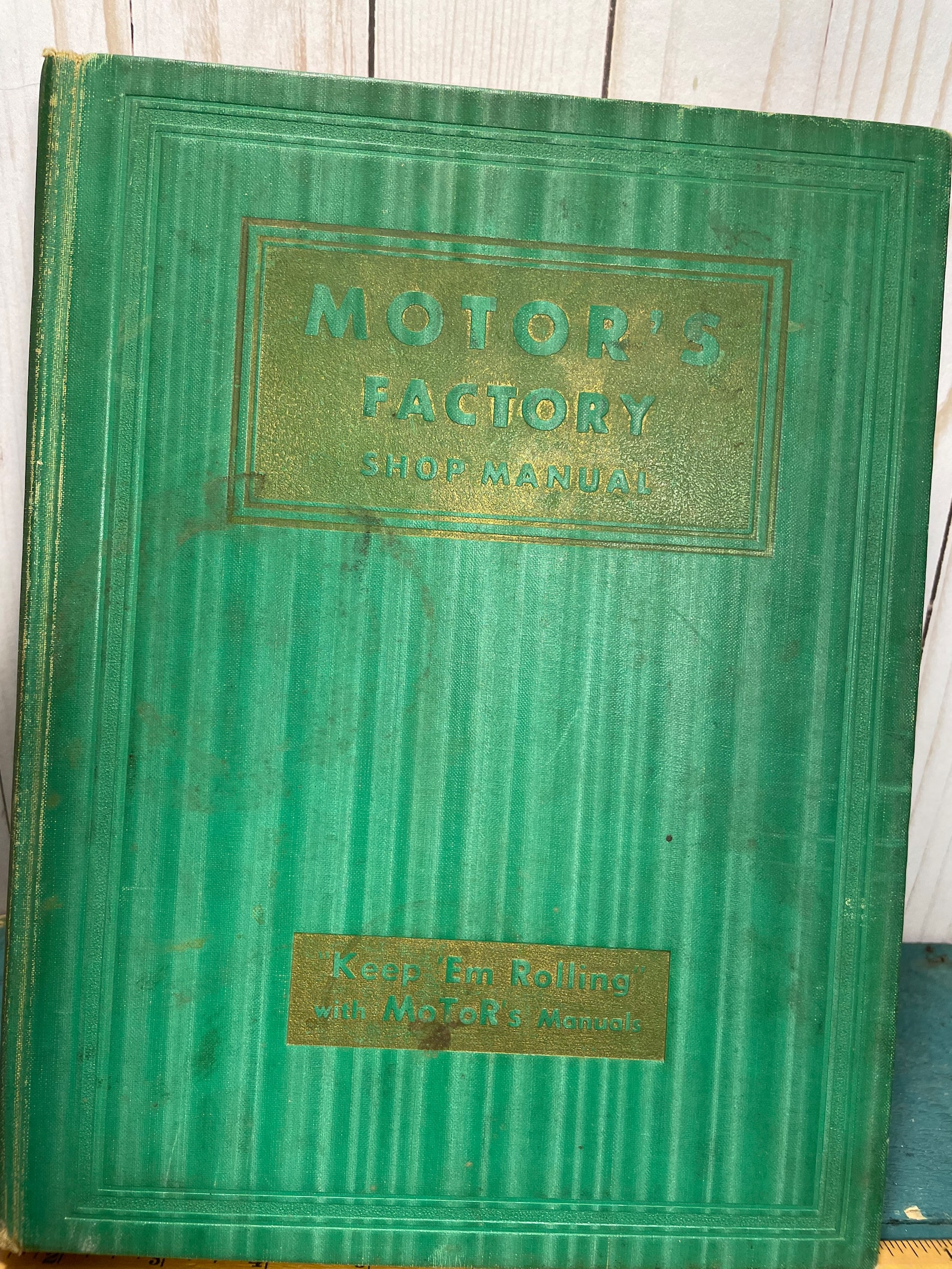 Motors Factory Shop Manual, Vintage Automotive How To, How to Car Book ...