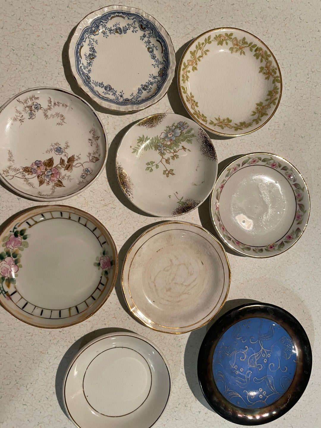 Butter Pat, Butter Plate, English, Meakin, Booths, Johnson Bros, Tiny ...