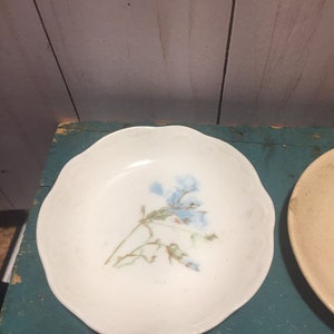 Vintage Butter Pat, Butter Plate, Tiny Plate, Chunky Stoneware, Small ...