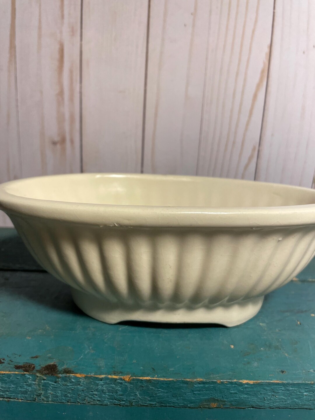 Vintage Mid Century Haeger Planter, Oval, Housewarming Gift, Succulents ...