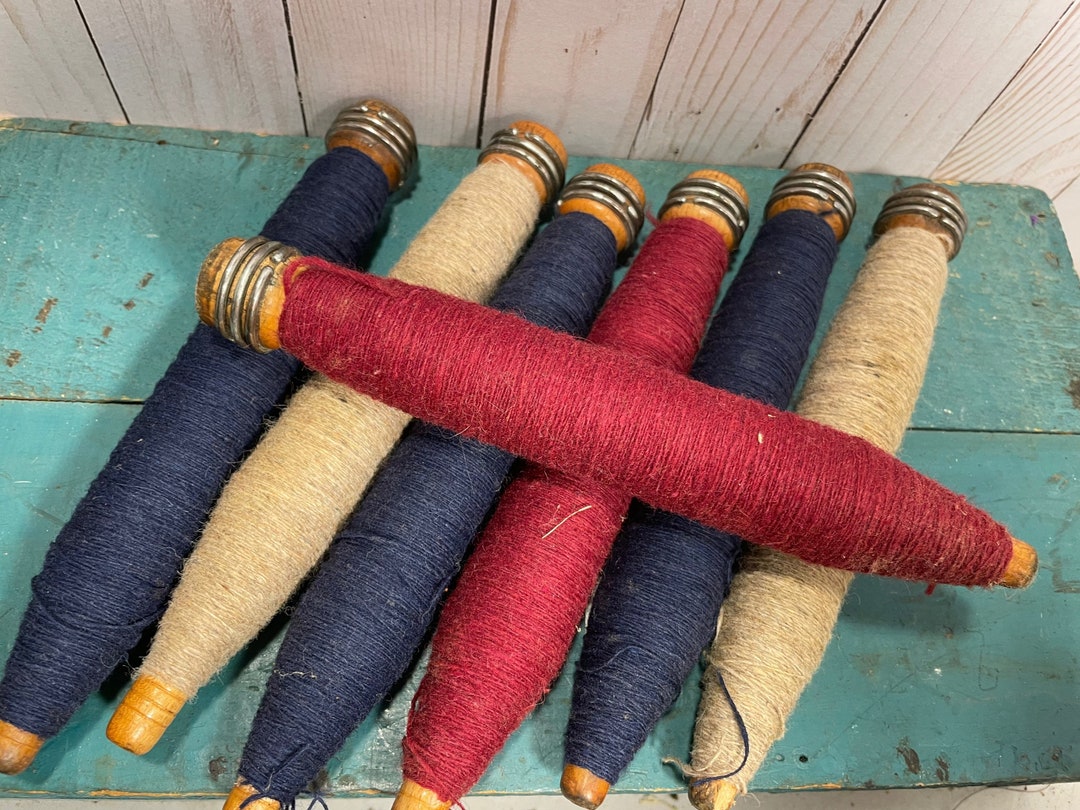 Antique Wood Sewing Shuttle Bobbins, Textile, Manufacturing, Steam Punk ...