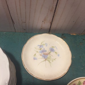 Vintage Butter Pat, Butter Plate, Tiny Plate, Chunky Stoneware, Small ...