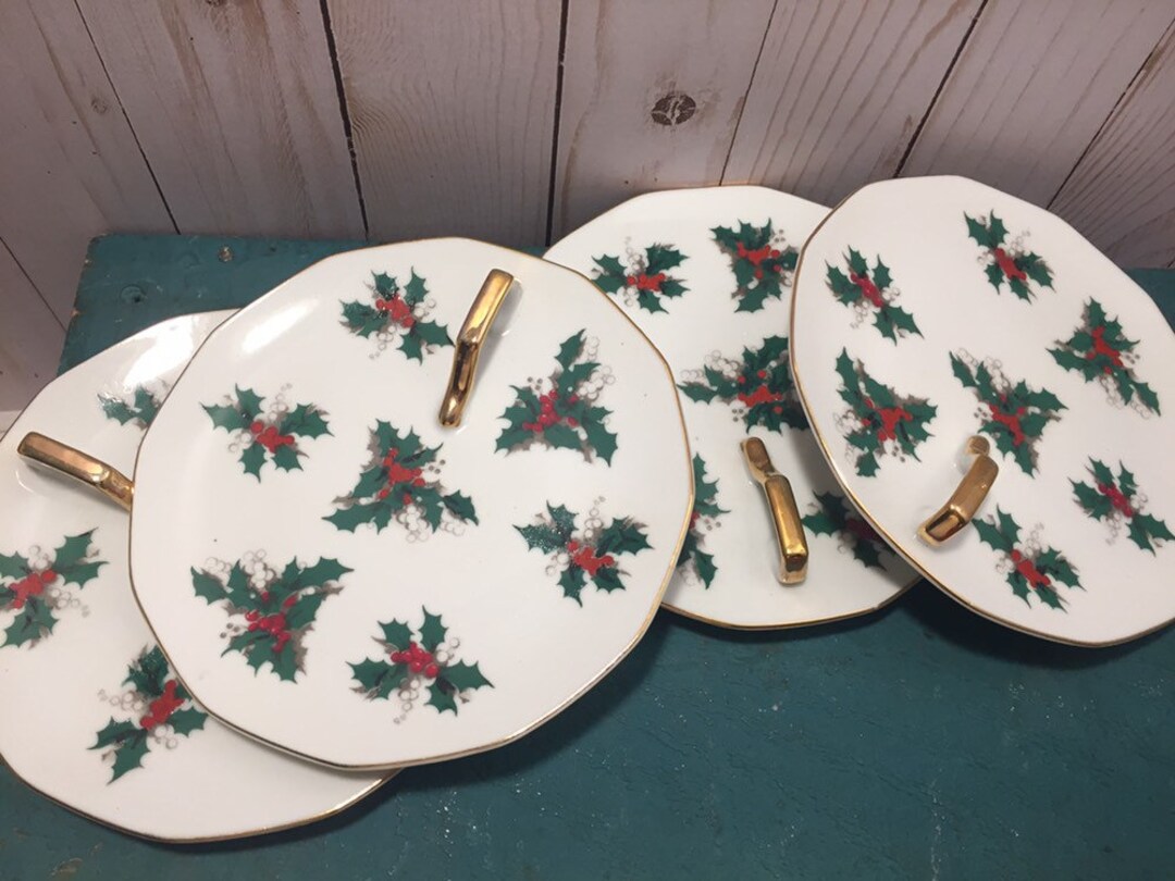 Vintage Lemon Plate, Lefton China, Finger Handle, Tea Time, Nappy ...