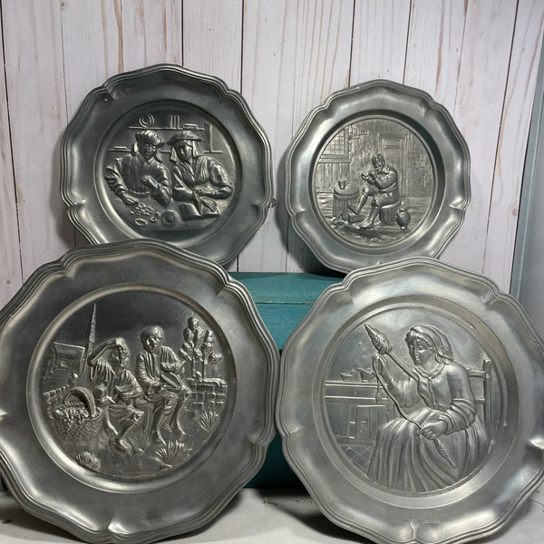 Pewter Plate - Etsy