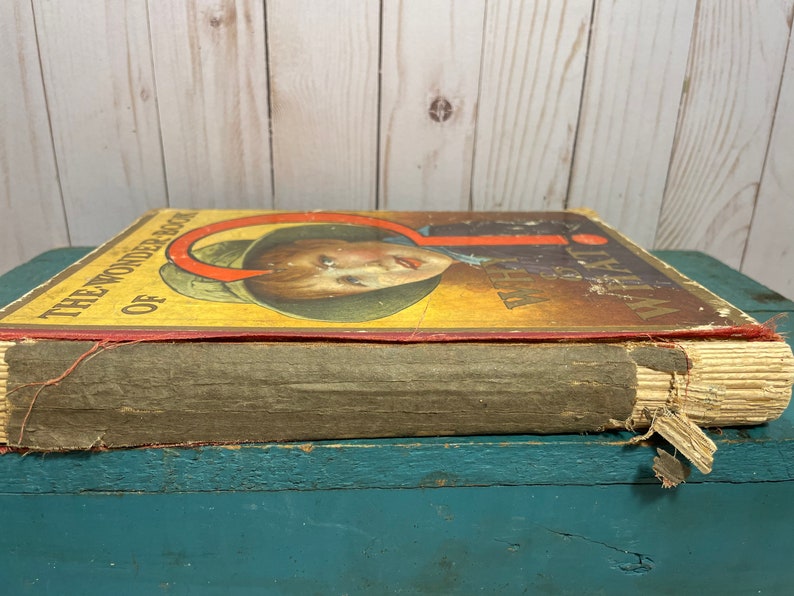 Antique Picture Book British Children's Book Wonder Book | Etsy