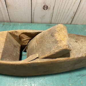 Antique Wooden Plane, Primitive Wood Tools, Man Cave, Industrial Chic ...