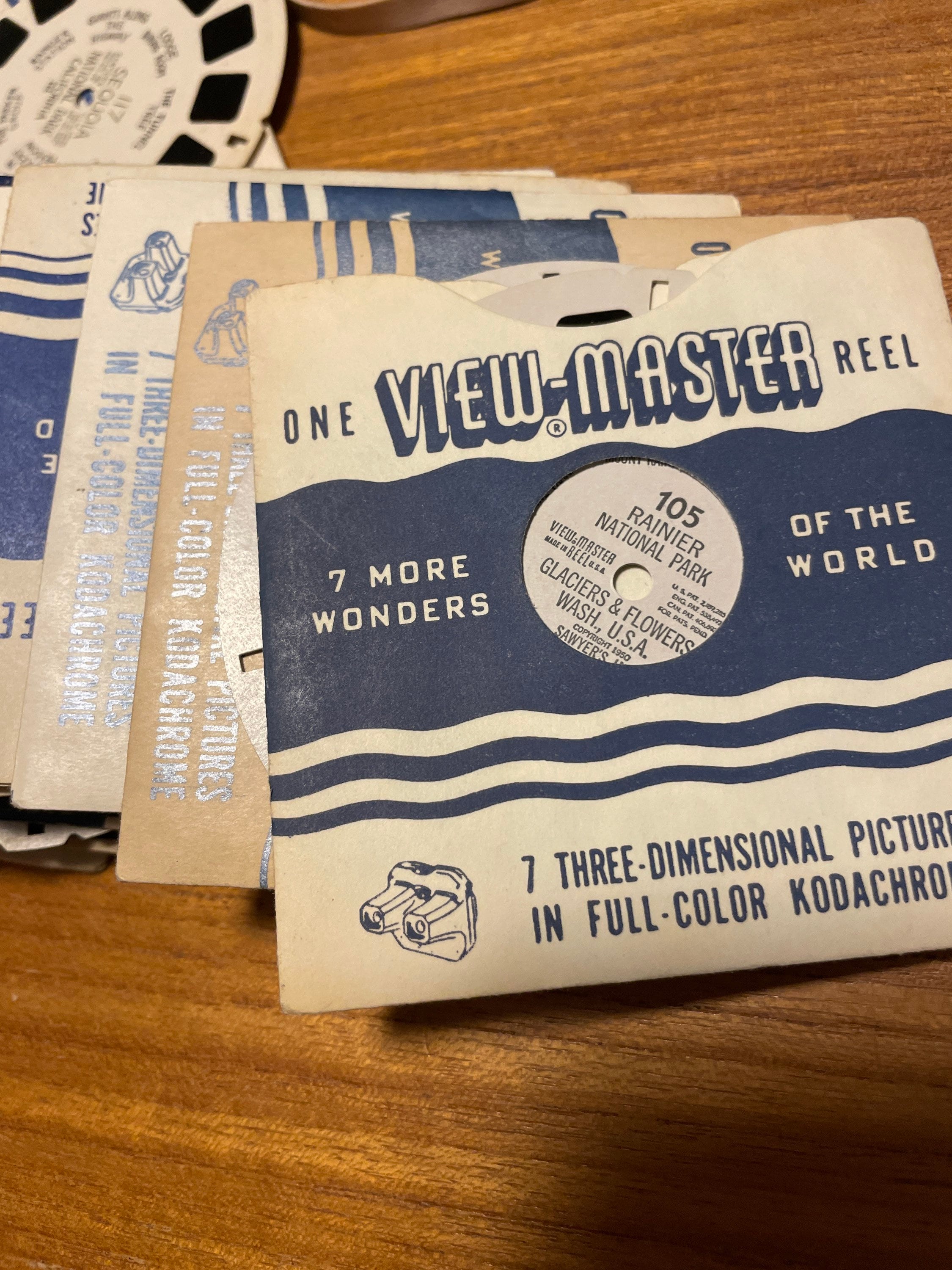 Viewmaster Reels, LOW NUMBER 135-200, Assorted Individual Reels, Buyers ...