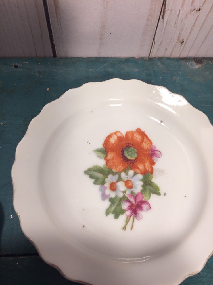 Vintage Butter Pat Butter Plate Tiny Plate Small | Etsy