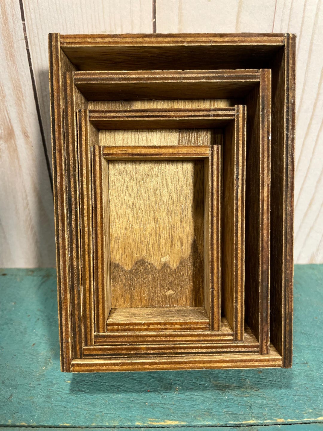 Tim Holtz Idea-ology Vignette Boxes, New Old Stock, Set of 4 Graduated ...